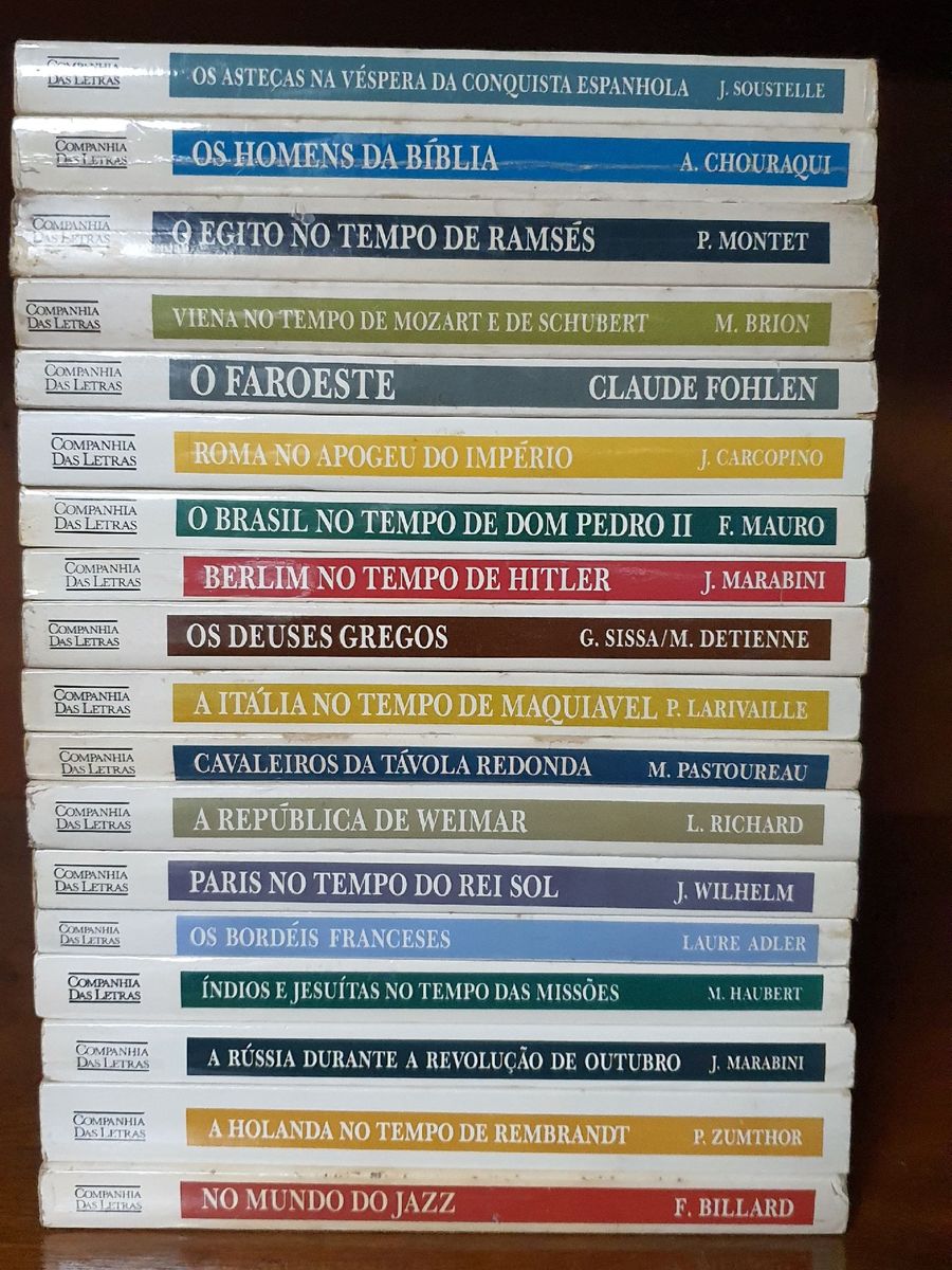 Coleção Vida Cotidiana Companhia Das Letras 18 Vol Livro Companhia Das Letras Usado