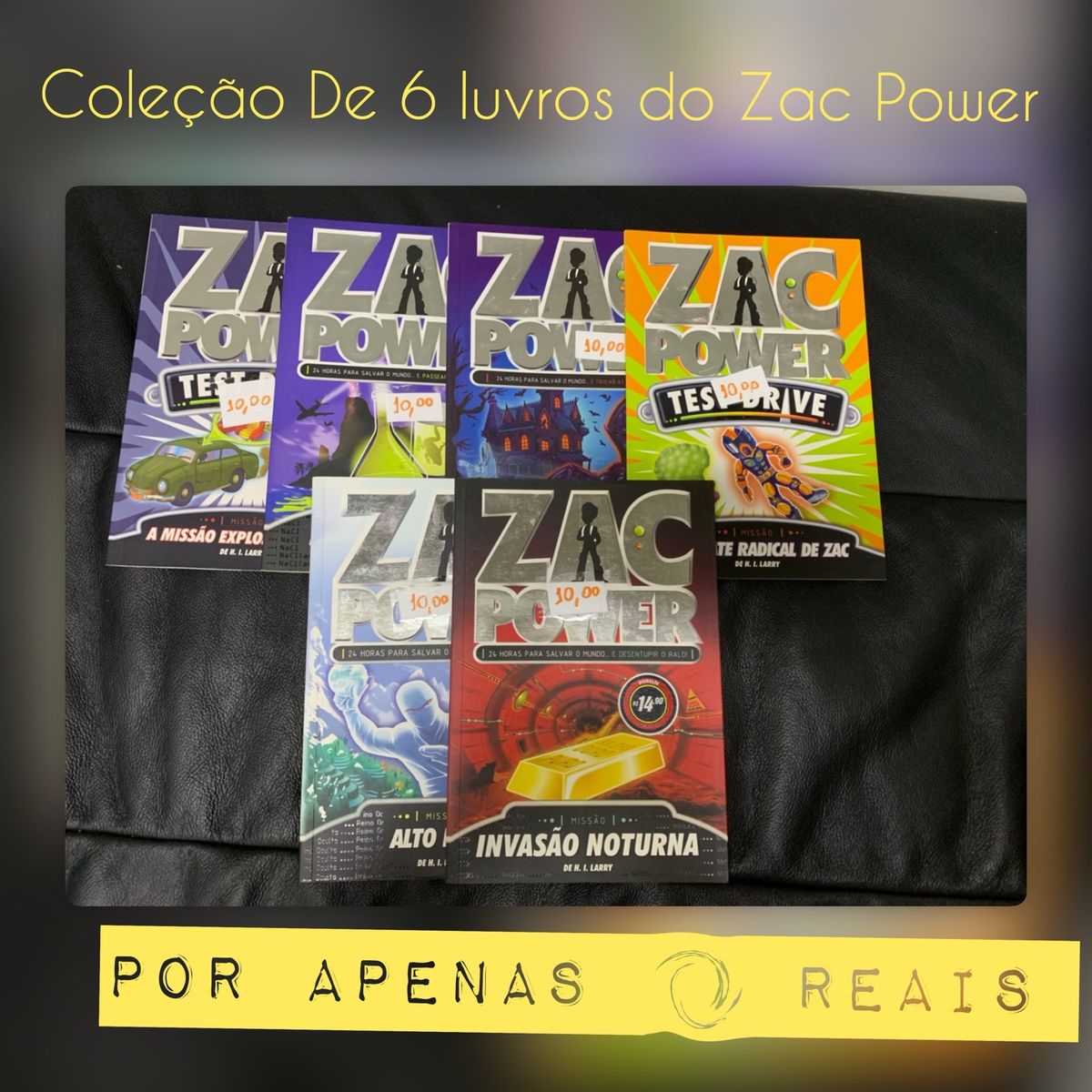 Coleção Zac Power | Item Infantil Editora Fundamento Usado 31968332 ...