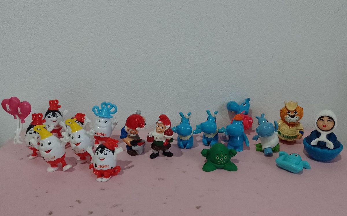 Colecionáveis Kinder - Originais Anos 90 e 2000. | Cacareco Kinder ...
