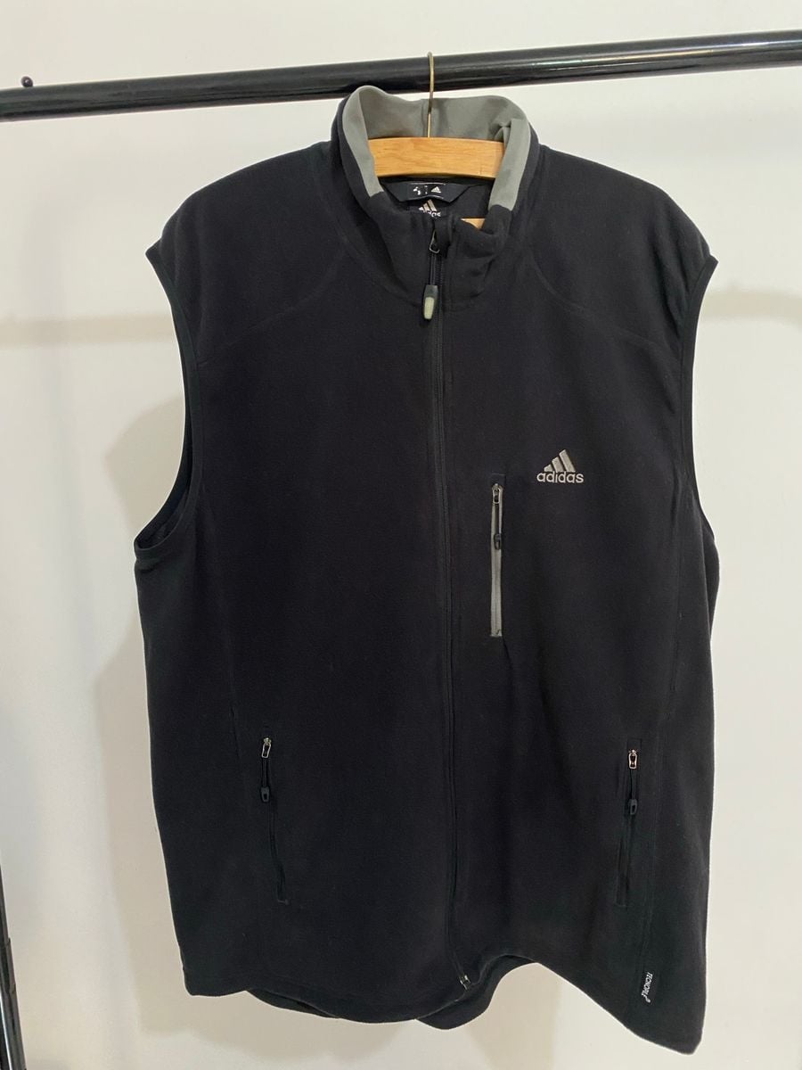 Colete Adidas Esportivo em Fleece | Colete Masculino Adidas Usado ...