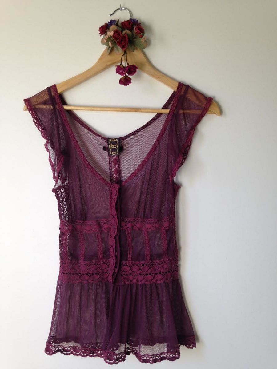 Colete Boho | Blusa Feminina Espaço Fashion Usado 1920246 | enjoei