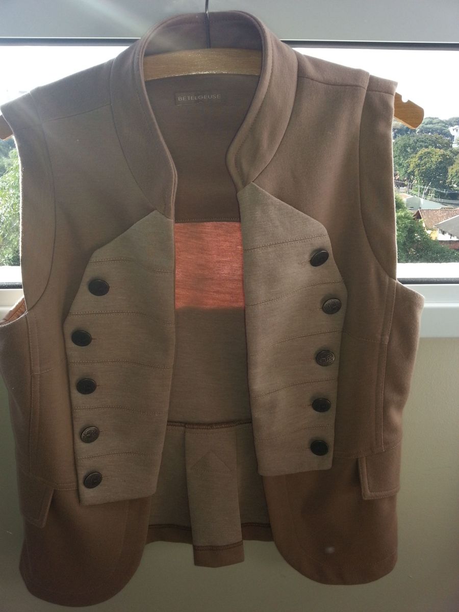 Colete Estilo Montaria | Colete Feminino Candice Nunca Usado 1063514 | enjoei