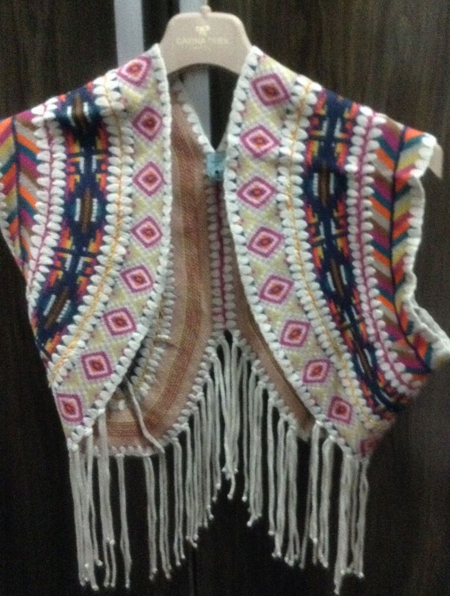 Colete Frida Kahlo Farm | Colete Feminino Farm Nunca Usado 13684706 ...