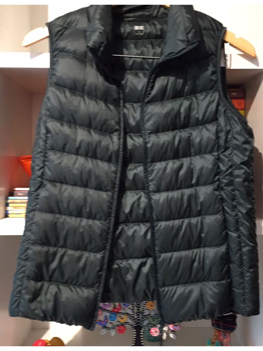 Colete Ultralight Uniqlo | Colete Feminino Uniqlo Usado 31385289 | enjoei