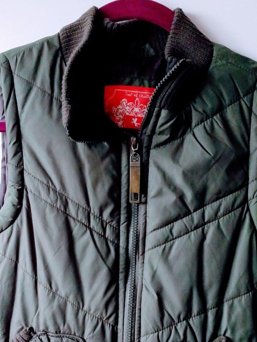 Colete Verde Musgo | Colete Feminino Blue Bay Usado 46253373 | enjoei