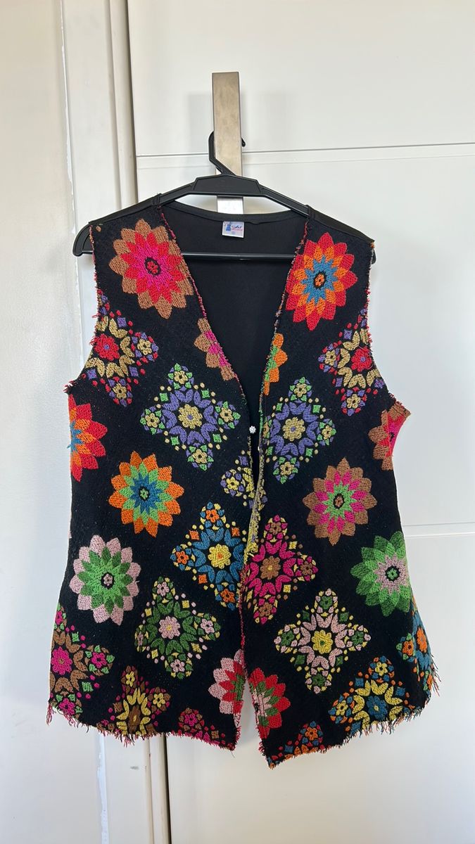 Colete Vintage | Colete Feminino Art Model Usado 92873940 | enjoei