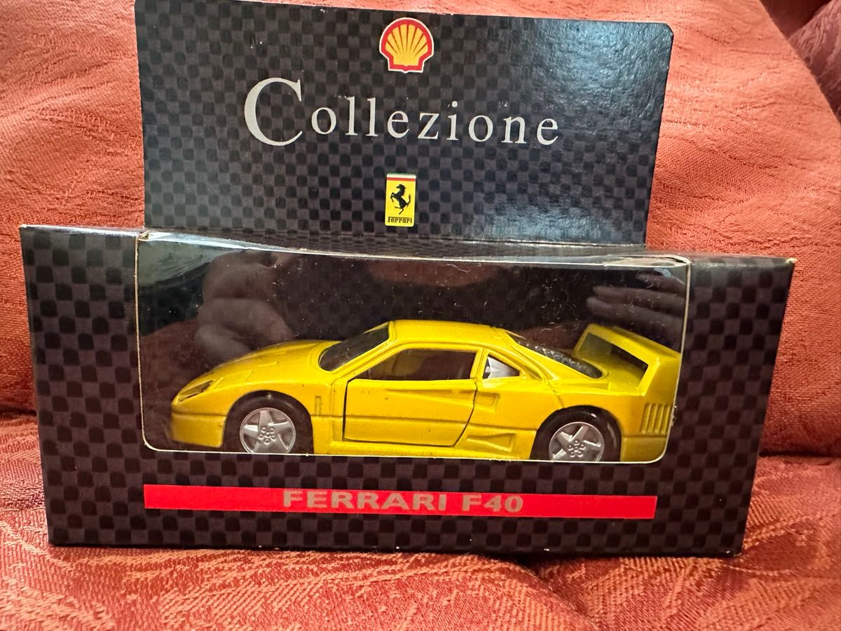 Collezione Ferrari Shell - Miniatura Ferrari F40- Caixa Fechada - sem ...