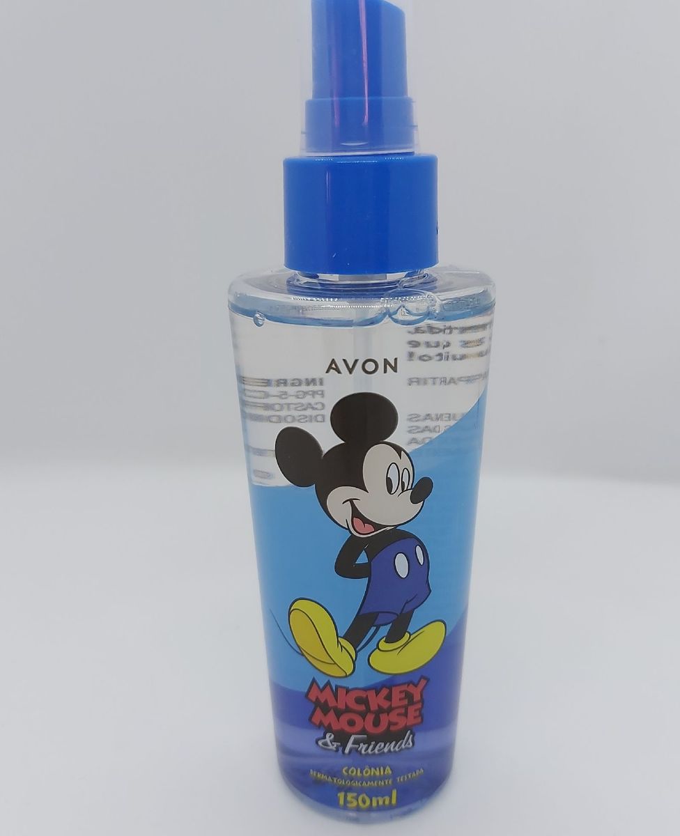 Colônia Mickey Mouse And Friends | Item Infantil Avon Nunca Usado ...