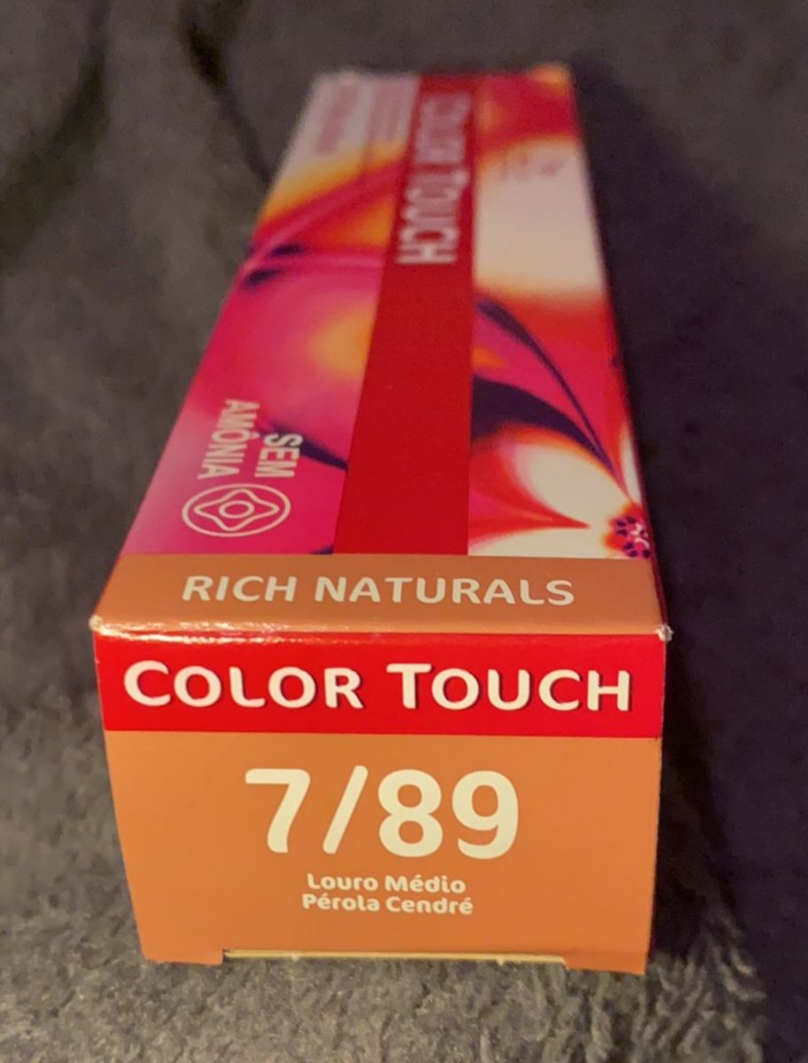 Color Touch - Wella - 7/89 | Cosmético Feminino Wella Nunca Usado ...