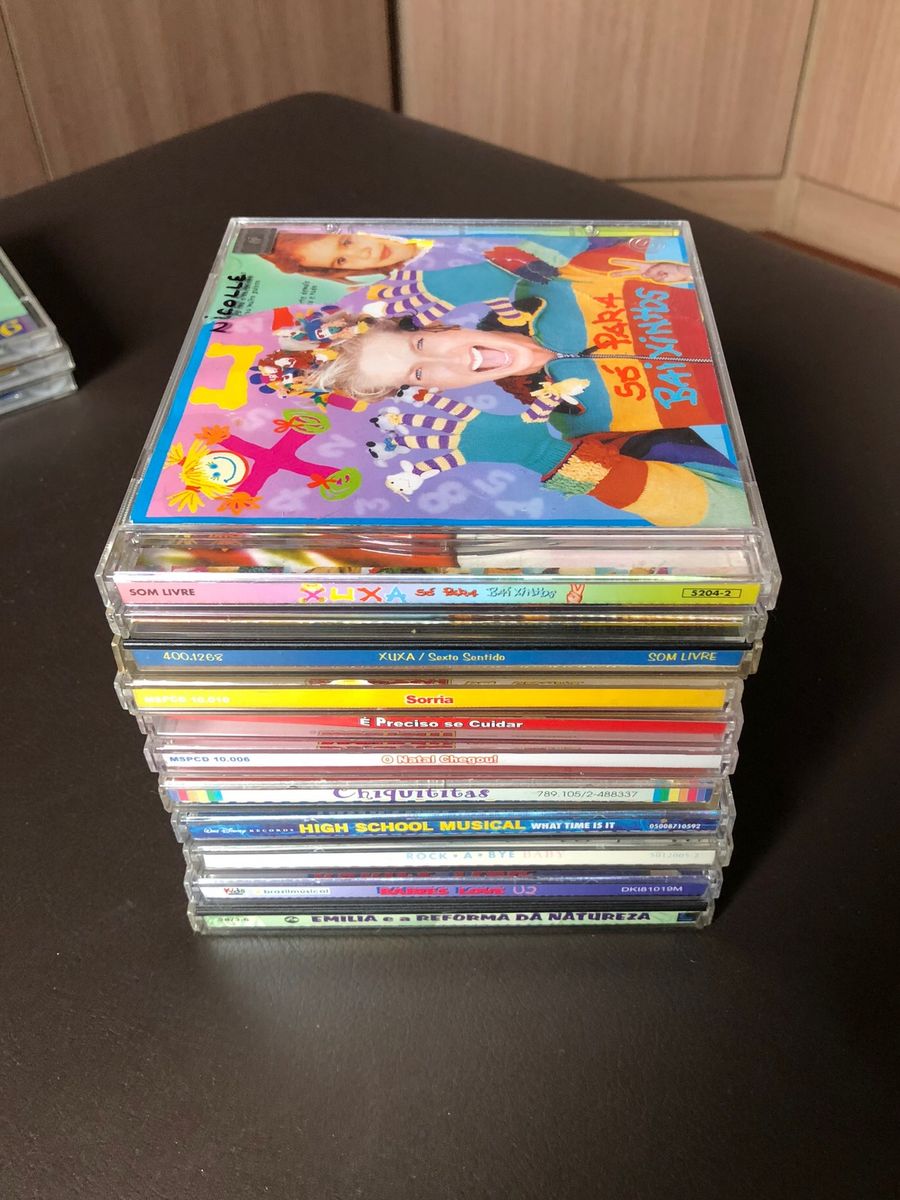 Combo com 11 Cds Infantis Variados | Item Infantil Diversos Usado ...
