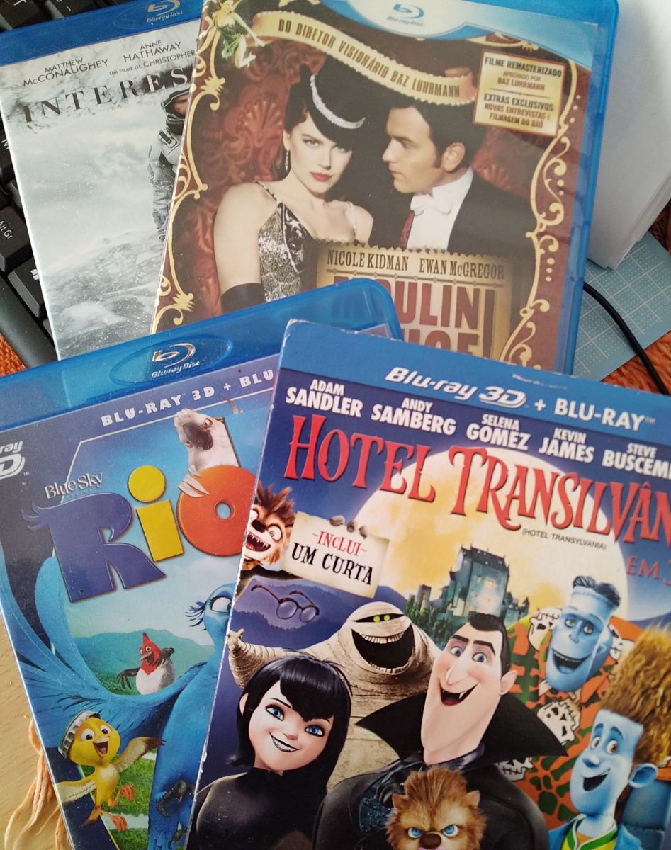 Combo de 4 Dvds Blu -ray | Item Info & Eletro Usado 75436815 | enjoei