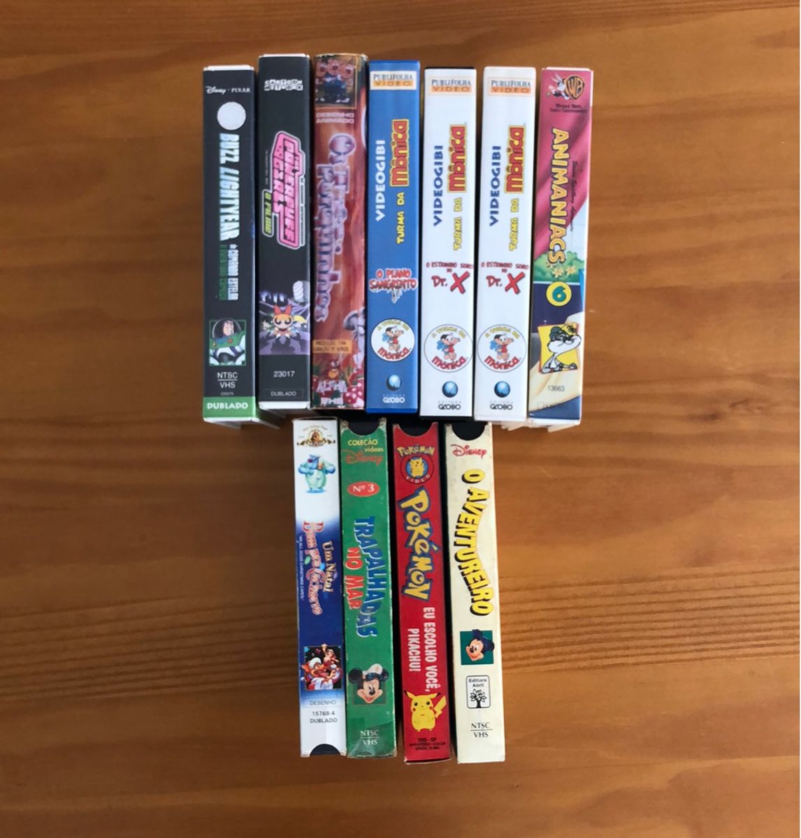 Combo Vhs Infantil - Warner Bros - Disney - Publifolha Video | Filme e ...