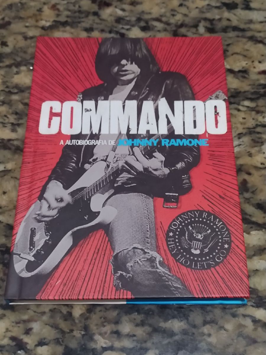 Commando: a Autobiografia de Johnny Ramone | Livro Leya Usado 75070667 | enjoei