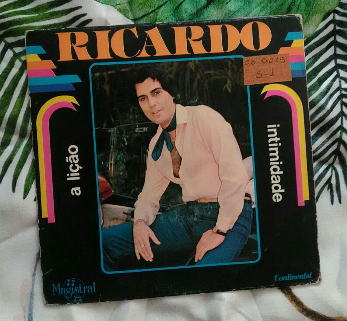 Compacto Vinil Ricardo Vinil Sete Polegadas | Item de Música Vinil ...