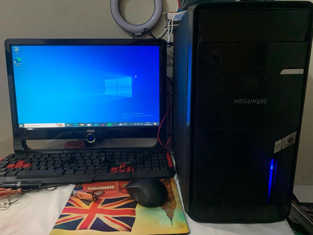 Computador Completo Intel Core I3 | Computador Desktop Megaware Usado ...