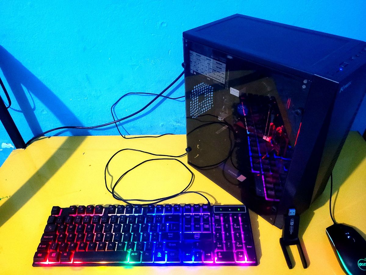 Computador/desktop de Mesa Gamer Rx550 I7 4790 Ram 2x8 Ddr3 (dual ...