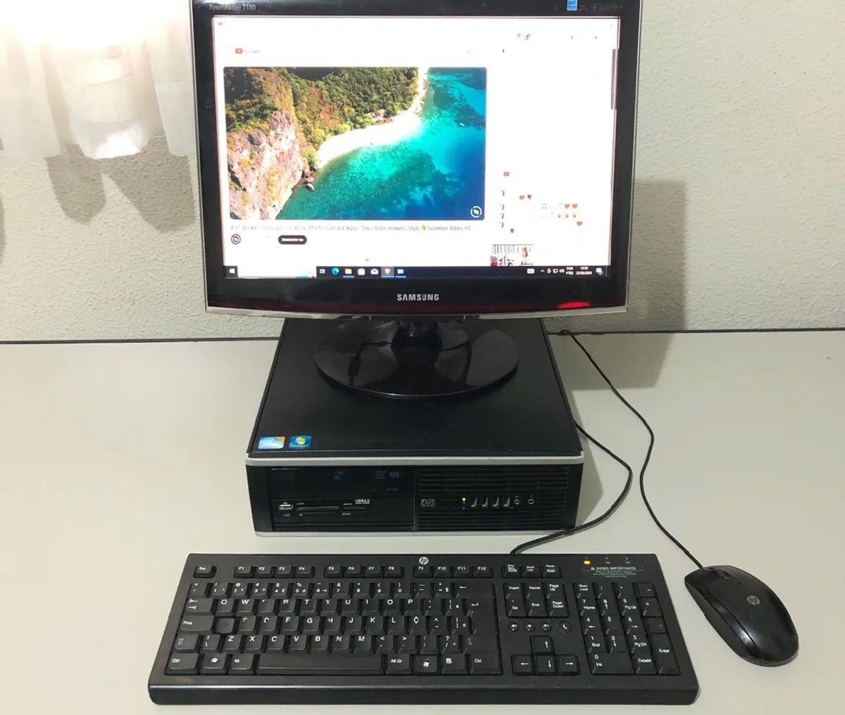 Computador Hp | Computador Desktop Hp Usado 108974520 | enjoei