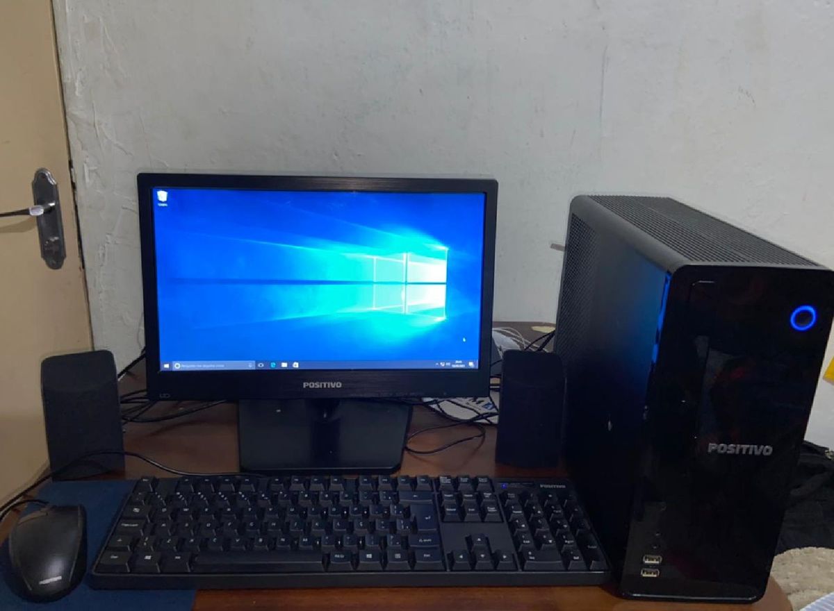 Computador Positivo Completo | Computador Desktop Positivo Usado ...