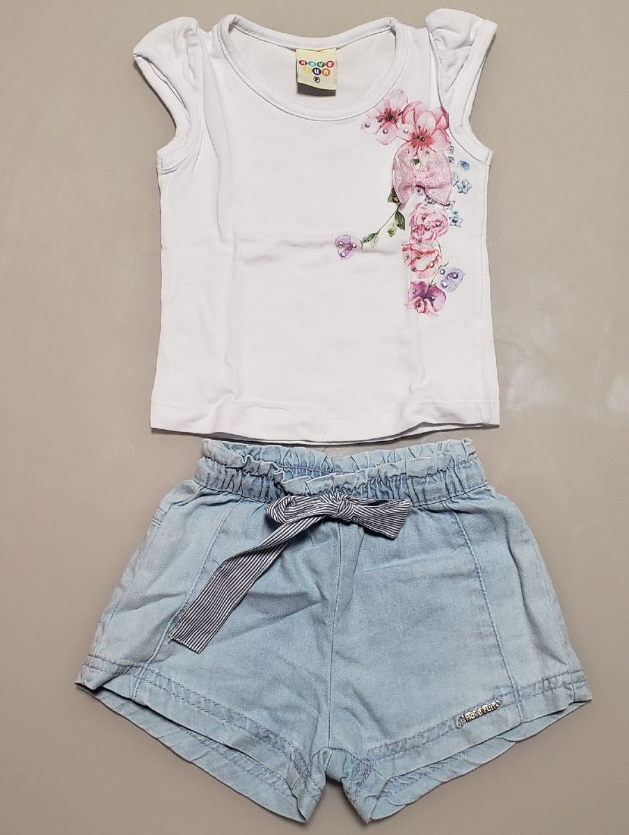 Conjunto Bebe | Roupa Infantil para Bebê Have Fun Usado 71323143 | enjoei