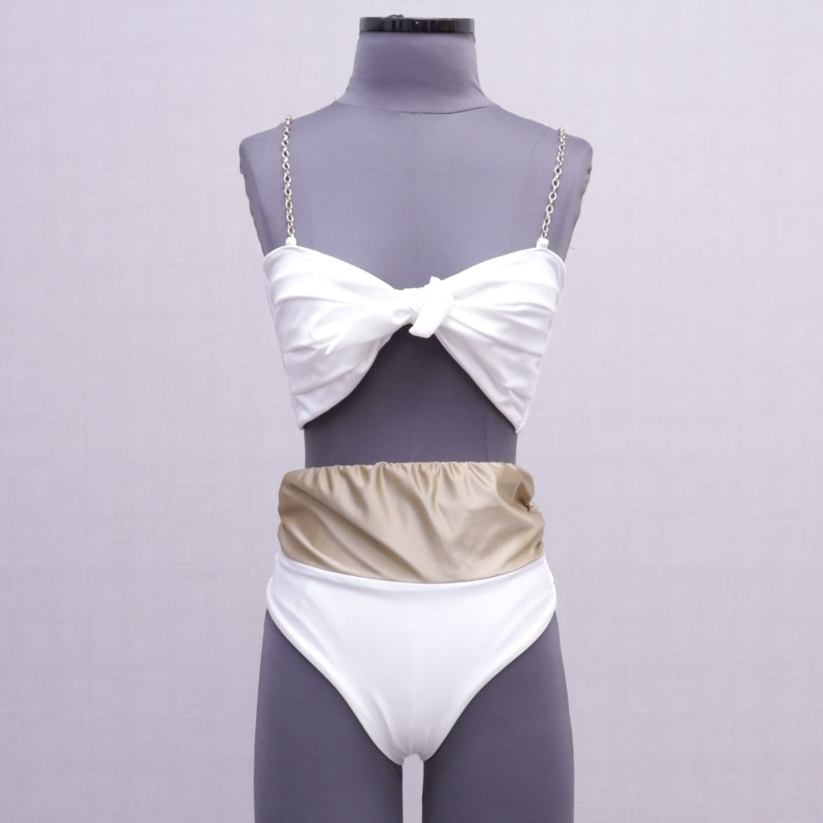 Conjunto Biquini e Calcinha Branco Brazil Del Mar | Moda Praia Feminina ...