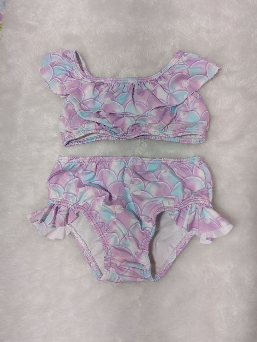 Conjunto Biquíni Infantil | Roupa Infantil para Bebê Ding Dang Usado ...