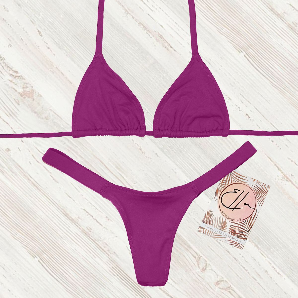 Conjunto Biquini Marquinha Rosa Fucsia Violeta Megenta Fio Dental