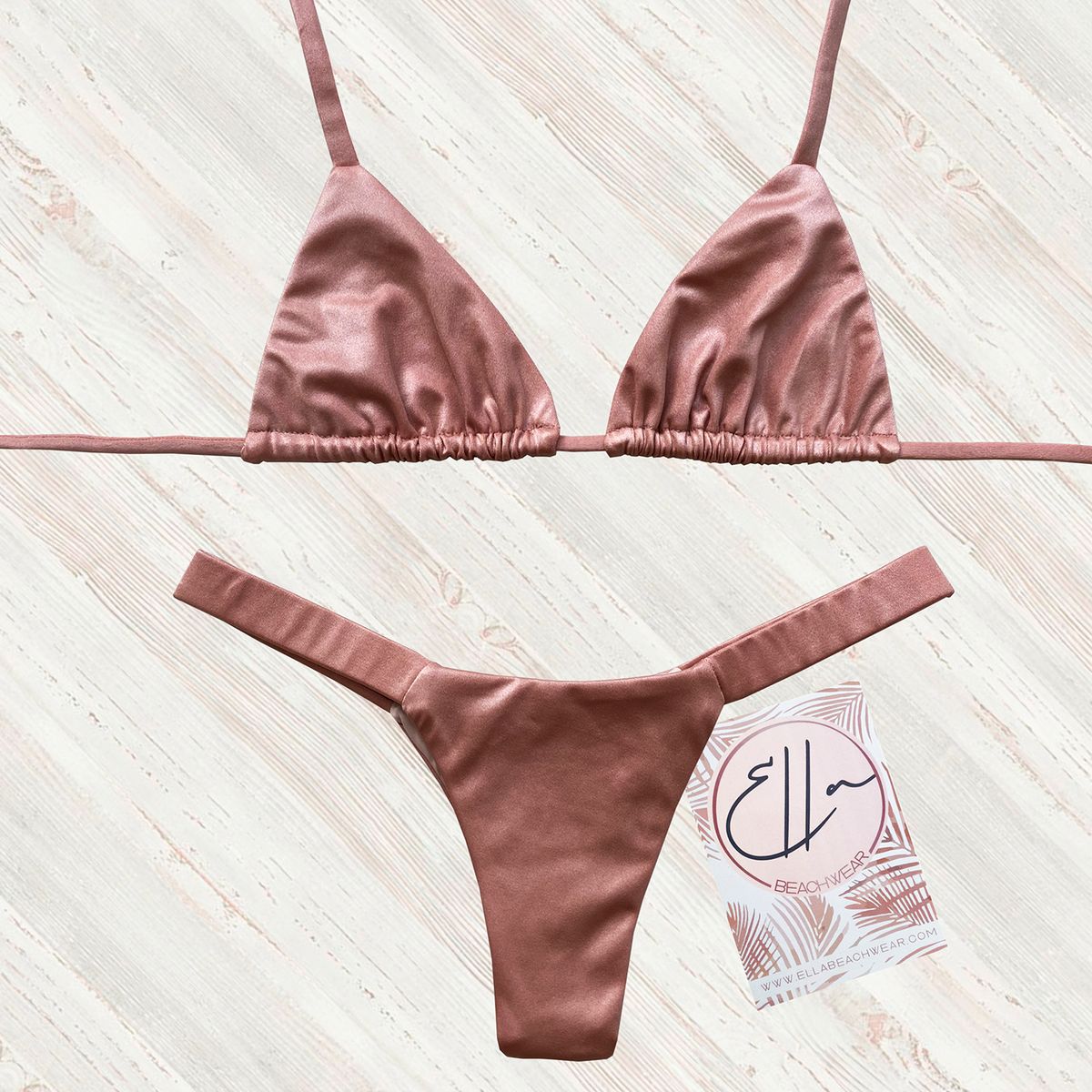 Conjunto Biquini Marquinha Rose Gold Cirre Brilhoso Fio Dental ...