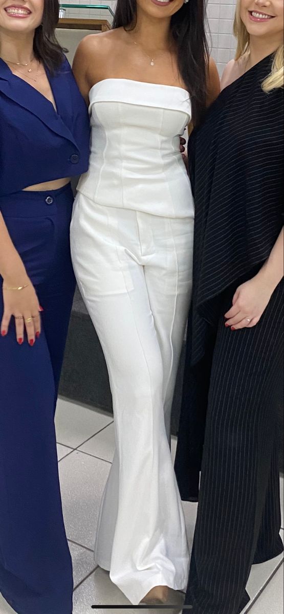 Conjunto Branco Mundo Katita | Terno Feminino Mundo Katita Usado ...