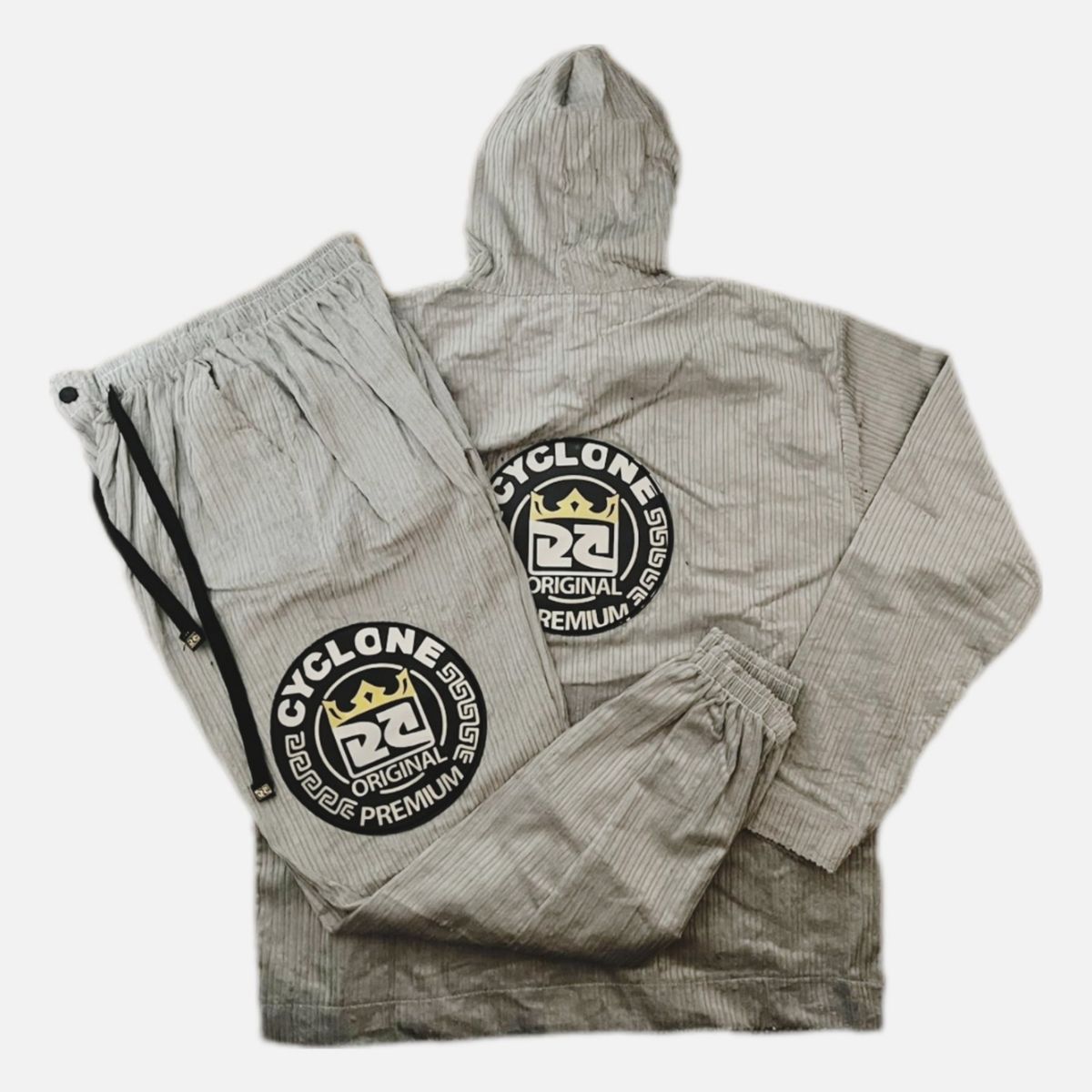 Conjunto Calça Cyclone Veludo e Jaqueta | Calça Masculina Cyclone Nunca ...