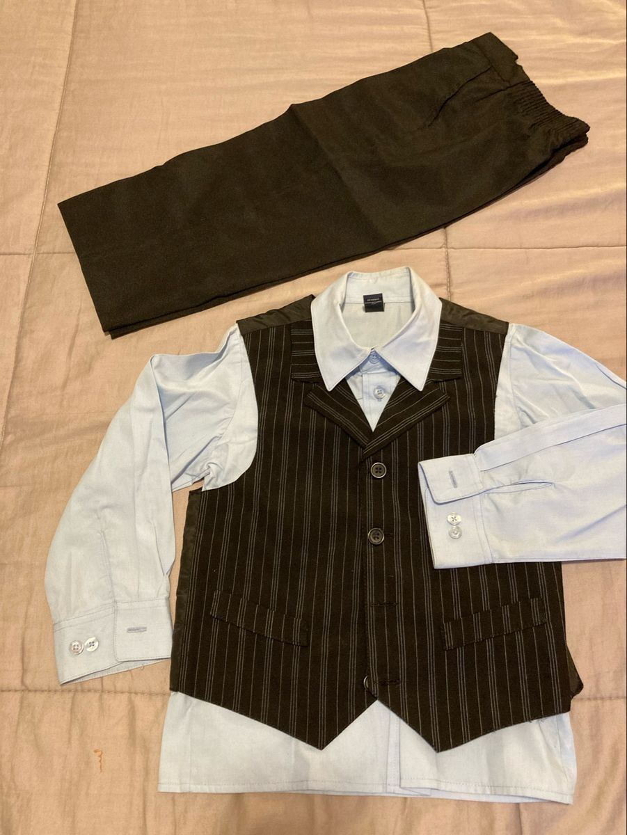 Conjunto Colete e Calça Social Tam 5 Class Club | Roupa Infantil para ...