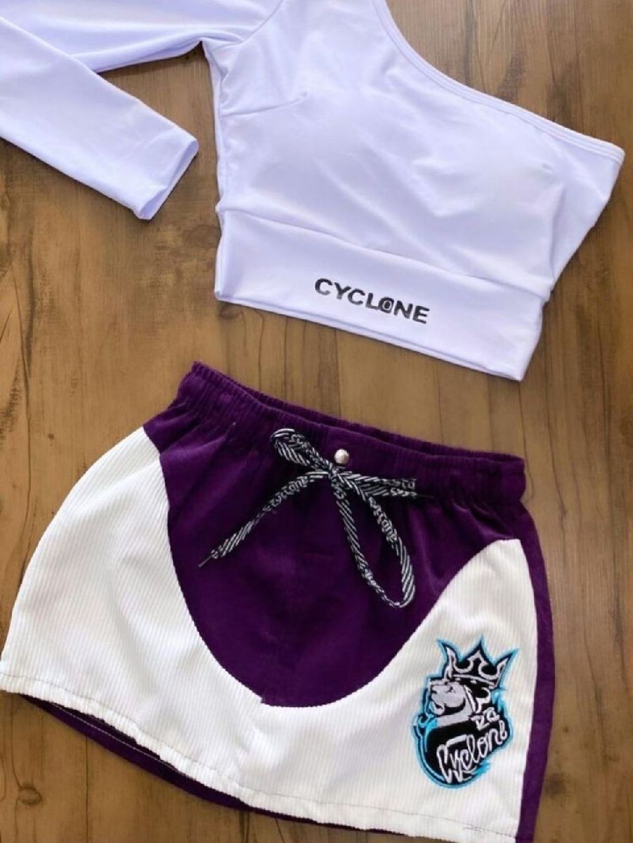 Conjunto Cyclone Feminino | Saia Feminina Cyclone Nunca Usado 77923982 ...