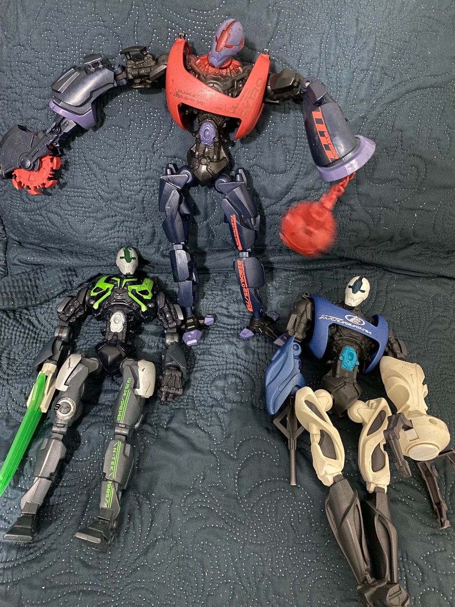 Conjunto de 3 Bonecos Articulados Robôs Cytro -max Steel | Brinquedo ...