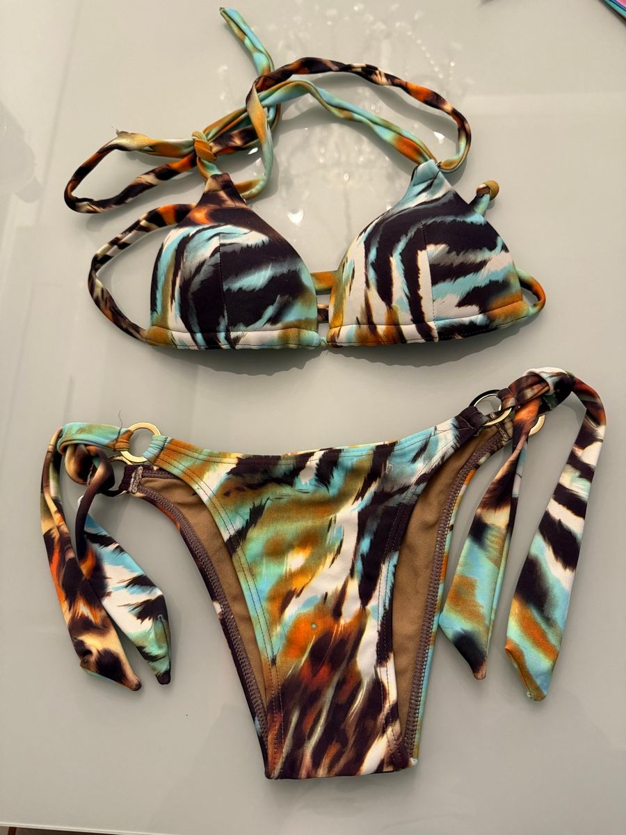 Conjunto de Biquíni Água Doce | Moda Praia Feminina Agua Doce Usado ...