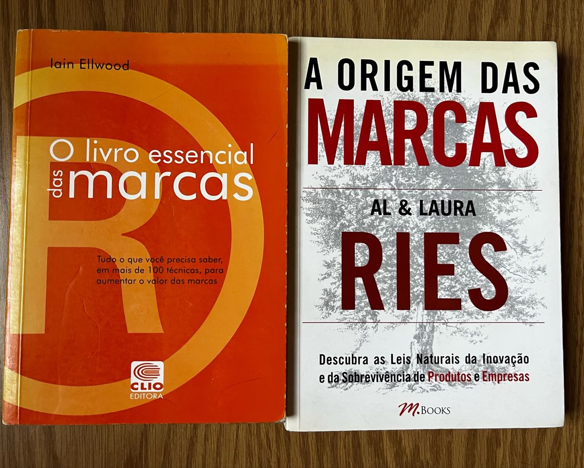 Conjunto de Livros a Origem Das Marcas + Livro Essencial Das Marcas ...