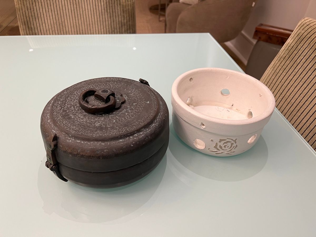 Conjunto de Pote e Vaso - Casa / Decoração | Item de Decoração Usado ...