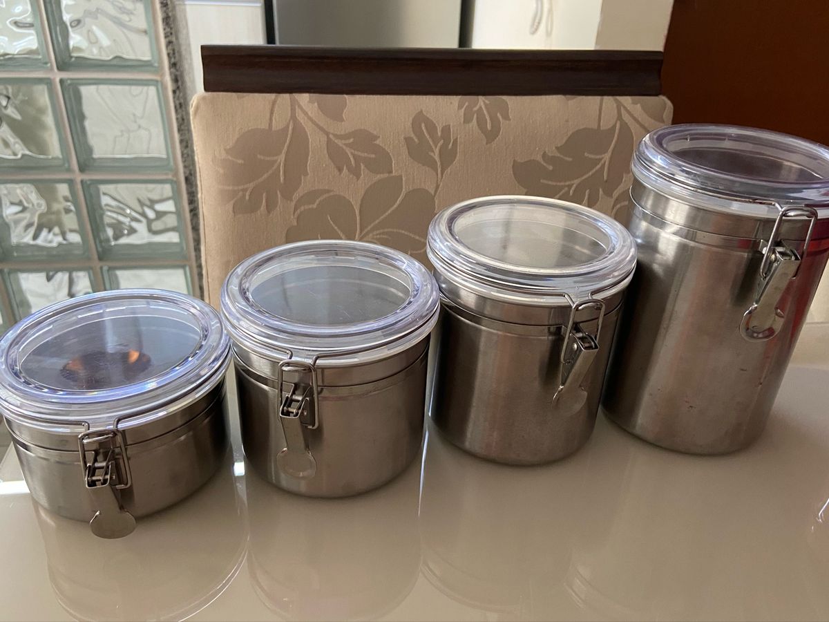 Conjunto de Potes de Alumínio | Móvel de Cozinha Usado 67716171 | enjoei