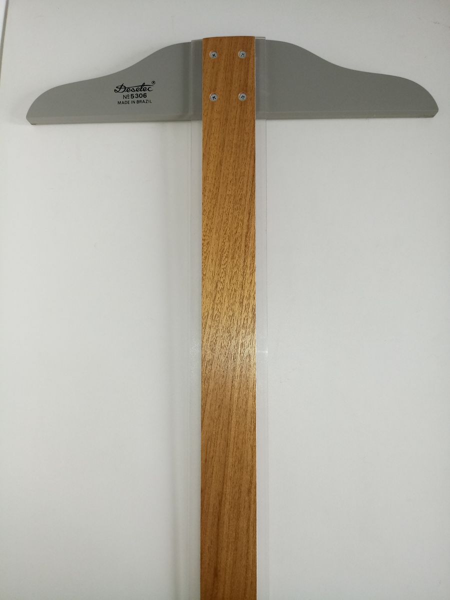 Conjunto de Régua T + Capa para Régua + Tubo A1 | Item de Papelaria ...