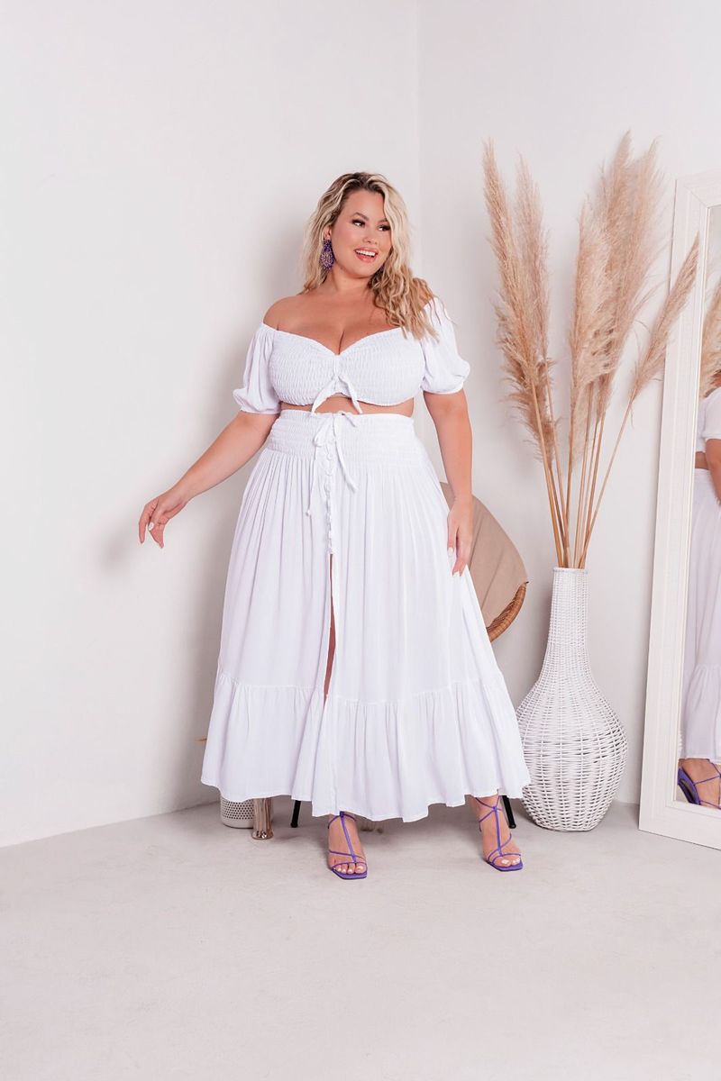 Conjunto Gestante com Fenda Na Perna para Foto Gravida Moda Gravida ...