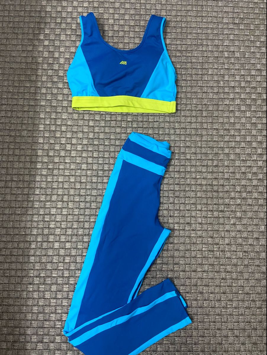 Conjunto Ginástica Marca Ace | Moda Esportiva Feminina Ace Nunca Usado ...