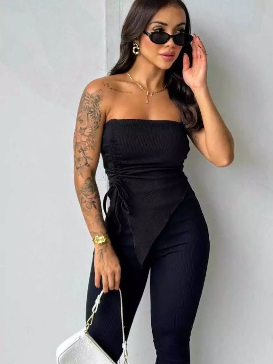 Conjunto Gringa | Blusa Feminina Morena Rosa Nunca Usado 106690069 | enjoei