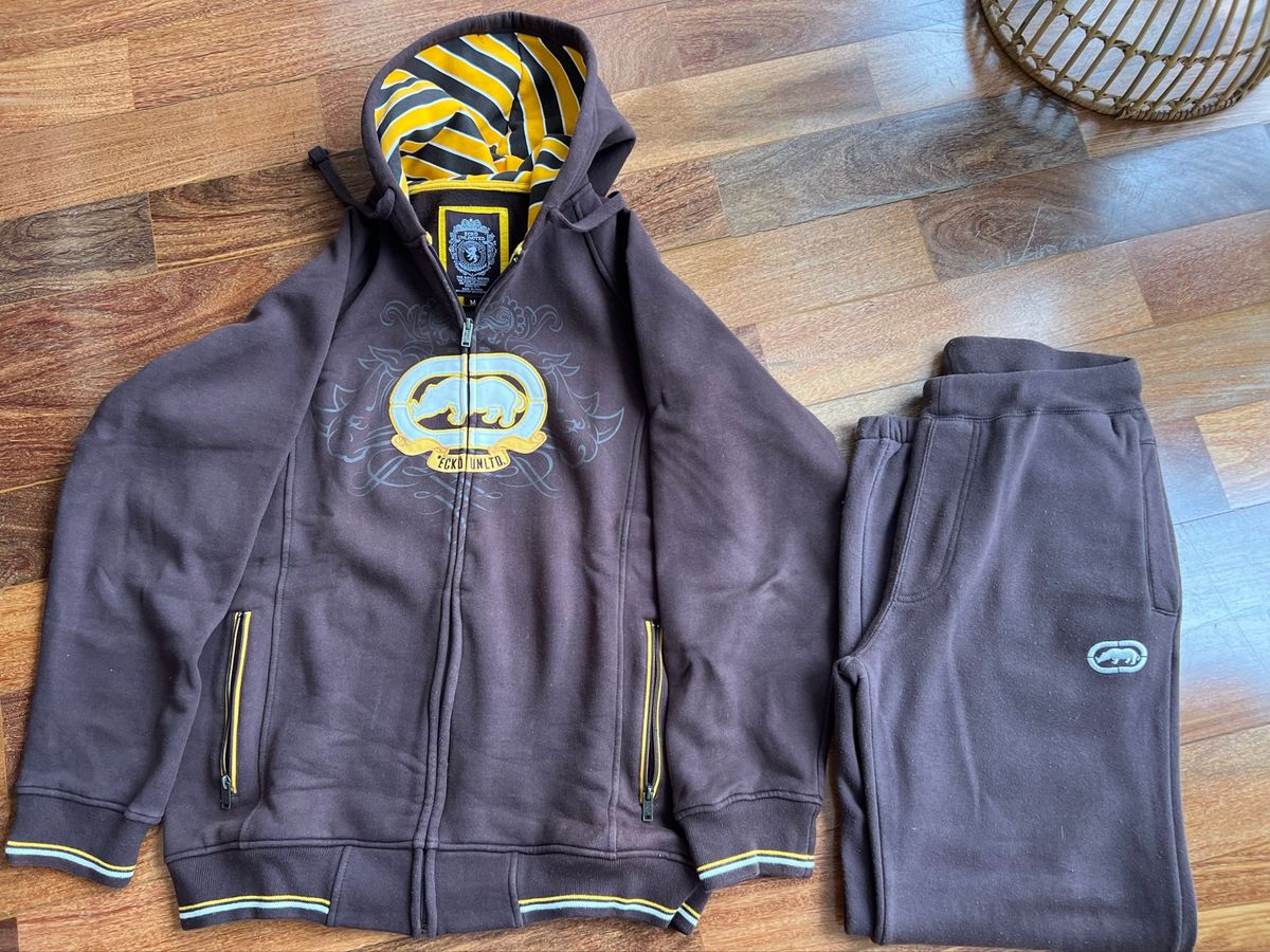 Conjunto Moletom Masculino Ecko Unlimited | Casaco Masculino Ecko ...