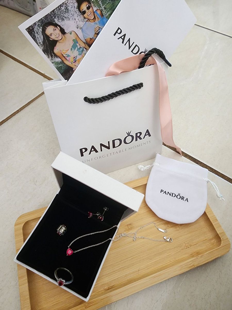 Conjunto Pandora Original com Todas As Caixas e Embalagem Completa ...