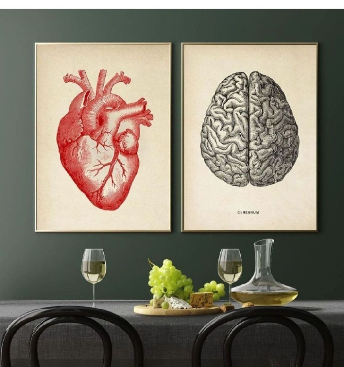 Conjunto Posters Razão e Emoção | Item de Decoração Barbarela Nunca ... Conjunto Posters Razão e Emoção | Item de Decoração Barbarela Nunca ...