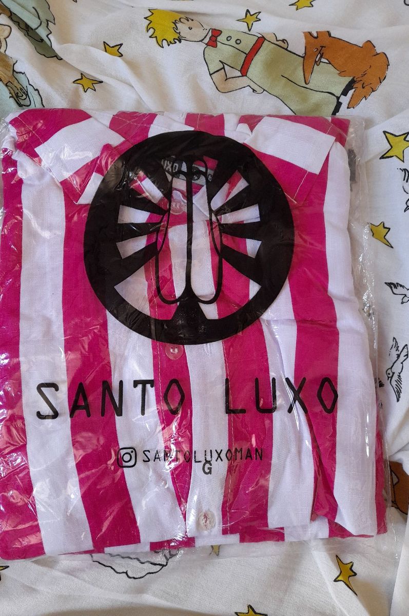 Conjunto Santo Luxo | Camisa Masculina Santo Luxo Nunca Usado 115492762 | enjoei