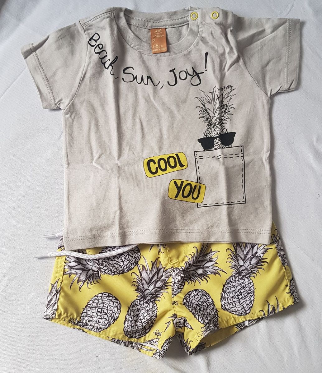 Conjunto Up Baby | Roupa Infantil para Bebê Up Baby Usado 69754471 | enjoei