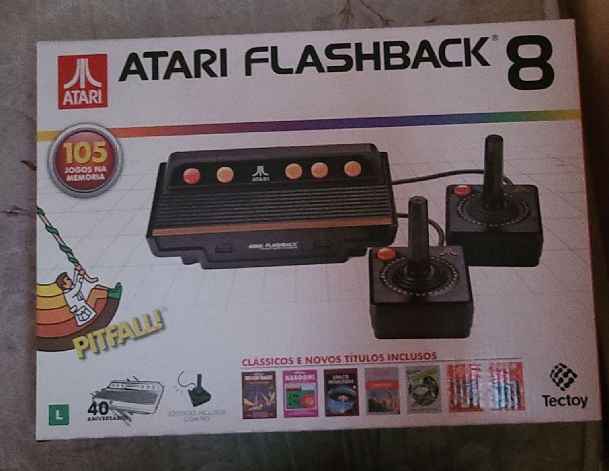 Console Atgames Atari Flashback 8 | Console de Videogame Tectoy Nunca Usado 78079586 | enjoei