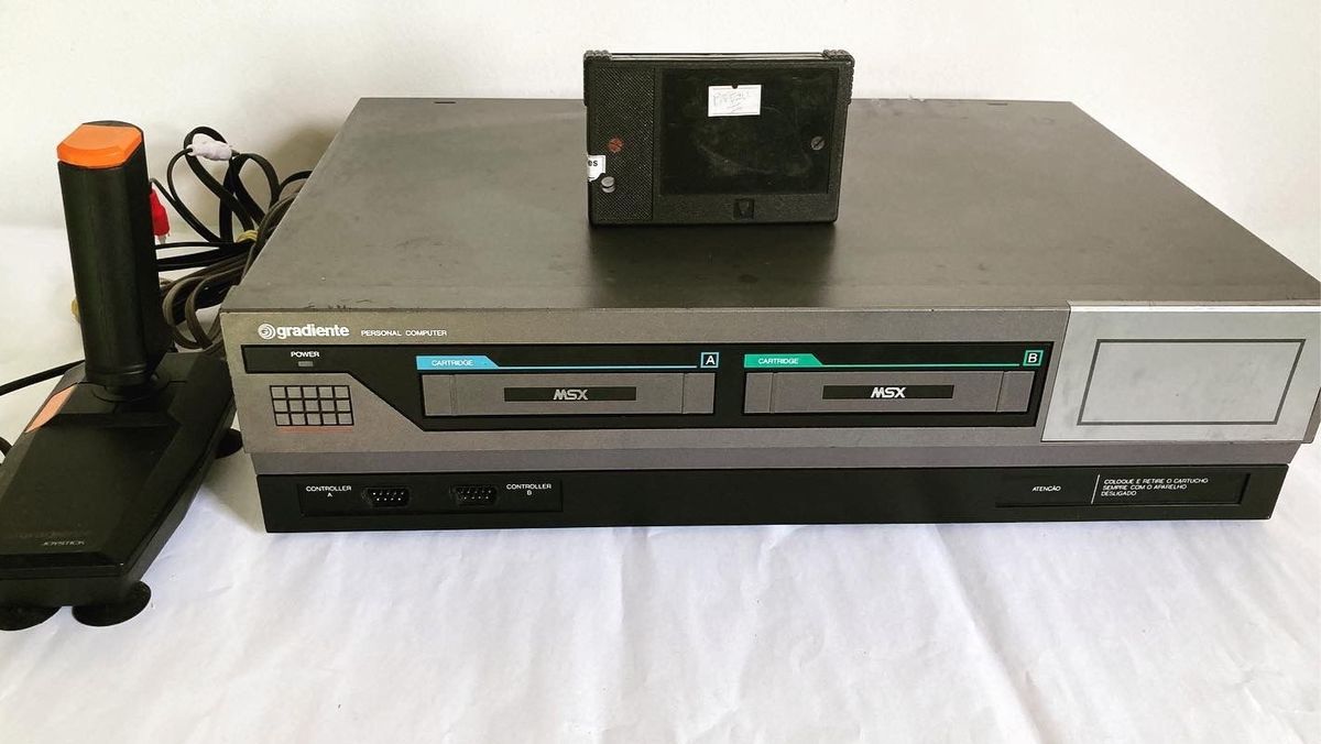 Console Msx Gradiente | Console de Videogame Msx Usado 77651034 | enjoei