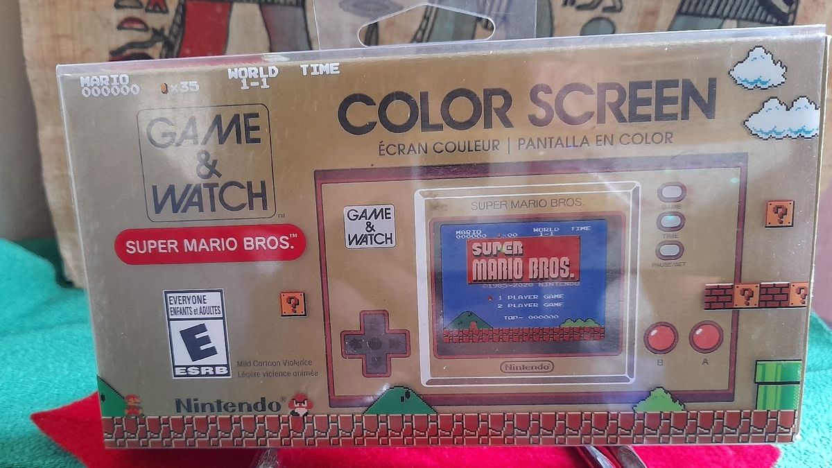 Console Nintendo Classic Game & Watch Super Mario Bros | Console de ...