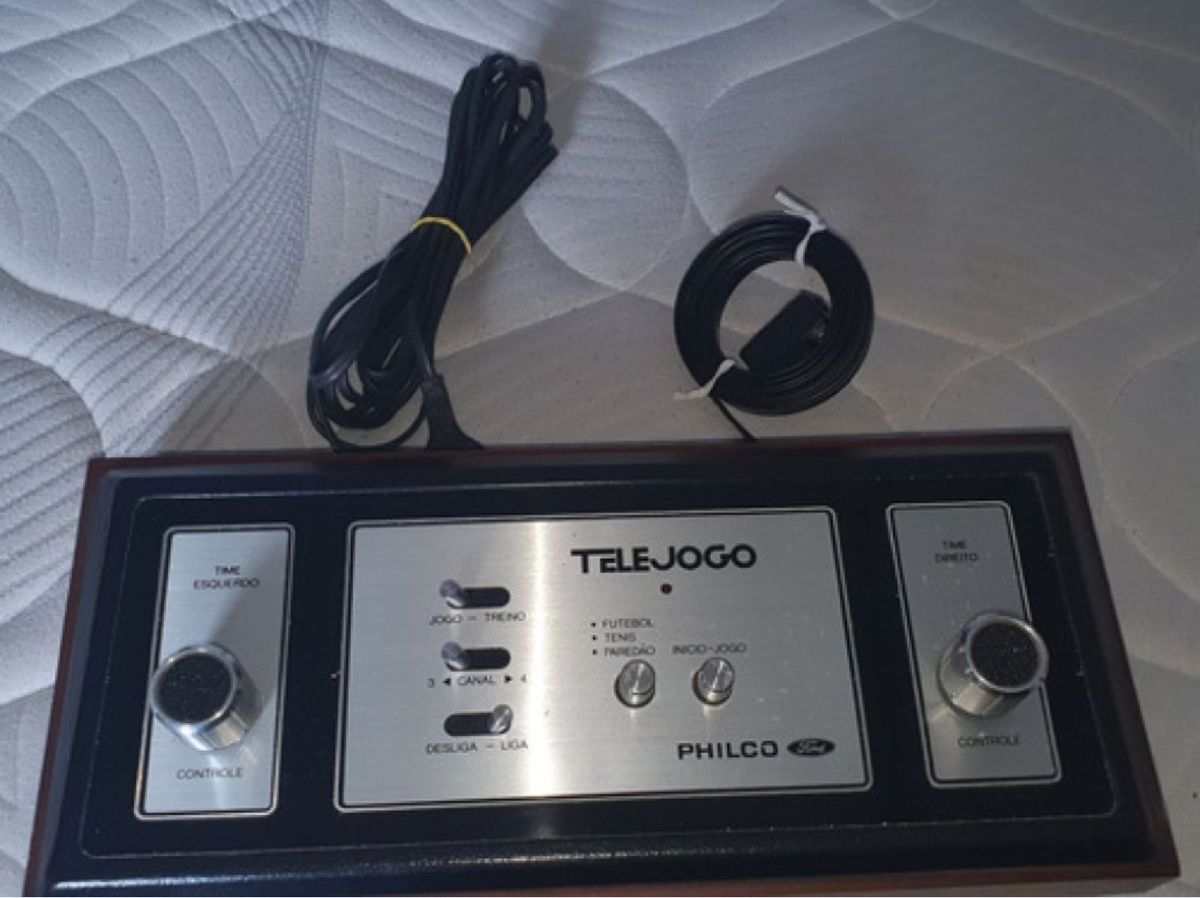 Console Telejogo Philco Ford Impecável Funcionando 100% Raro | Console ...