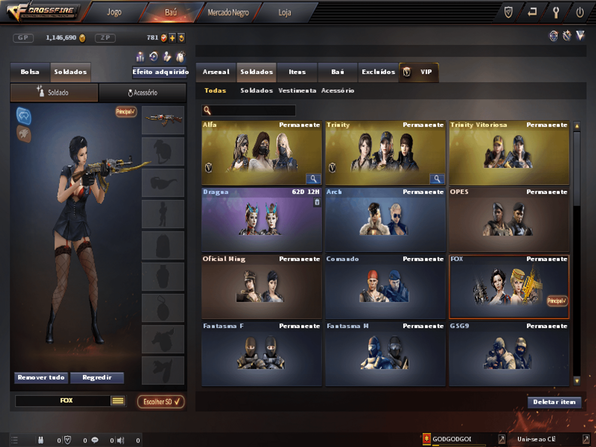 Conta Crossfire 2022 | Produto Masculino Jogo Online Nunca Usado 77028340 | enjoei